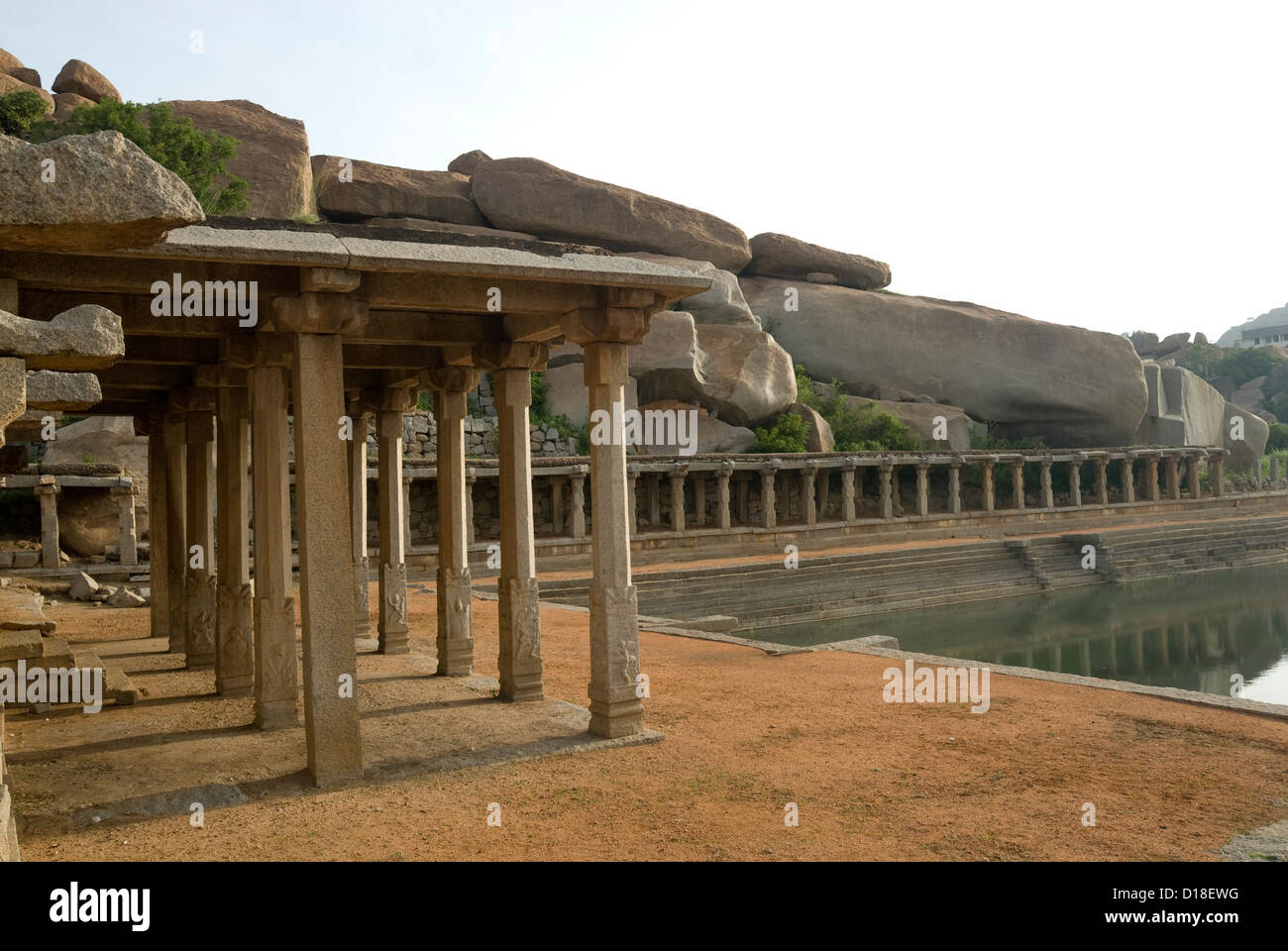 Pushkarni hampi hi-res stock photography and images - Alamy