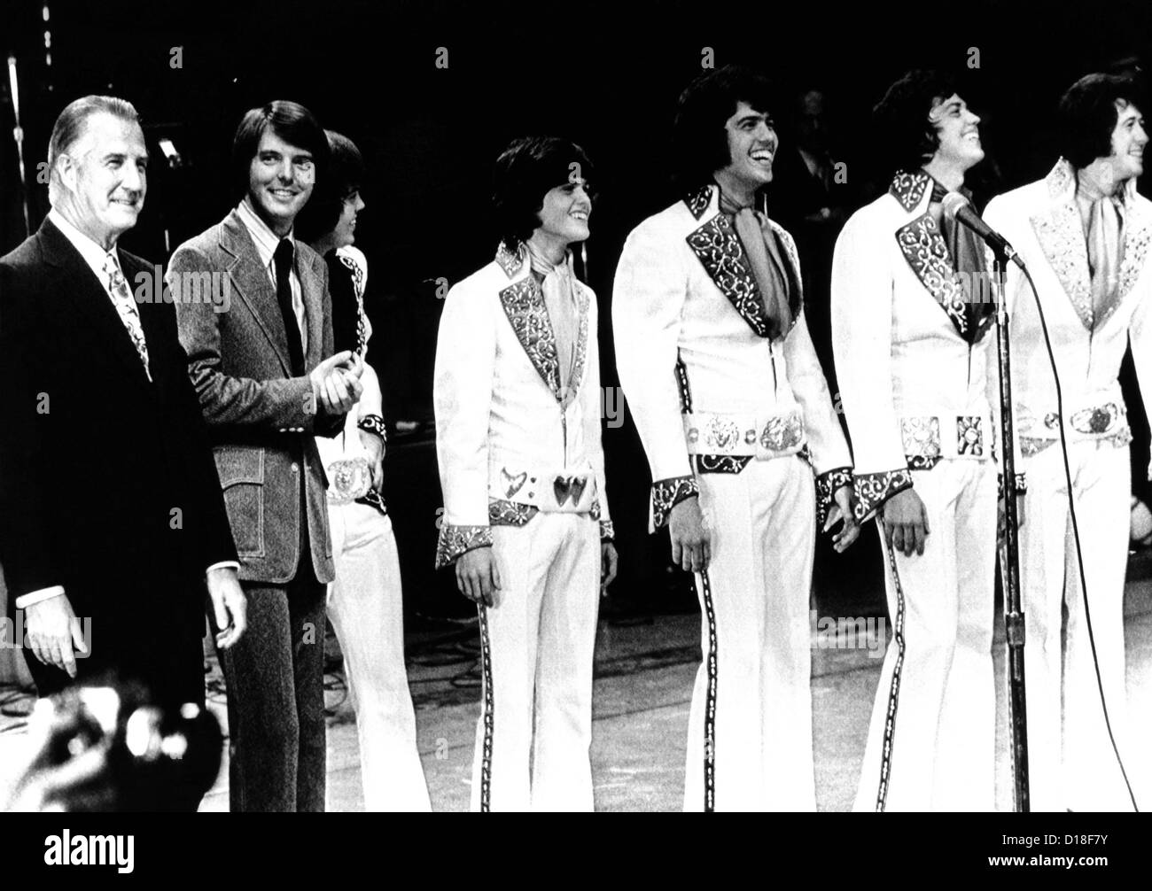 Vice President Spiro Agnew and the Osmonds. 'Young Voters of America ...