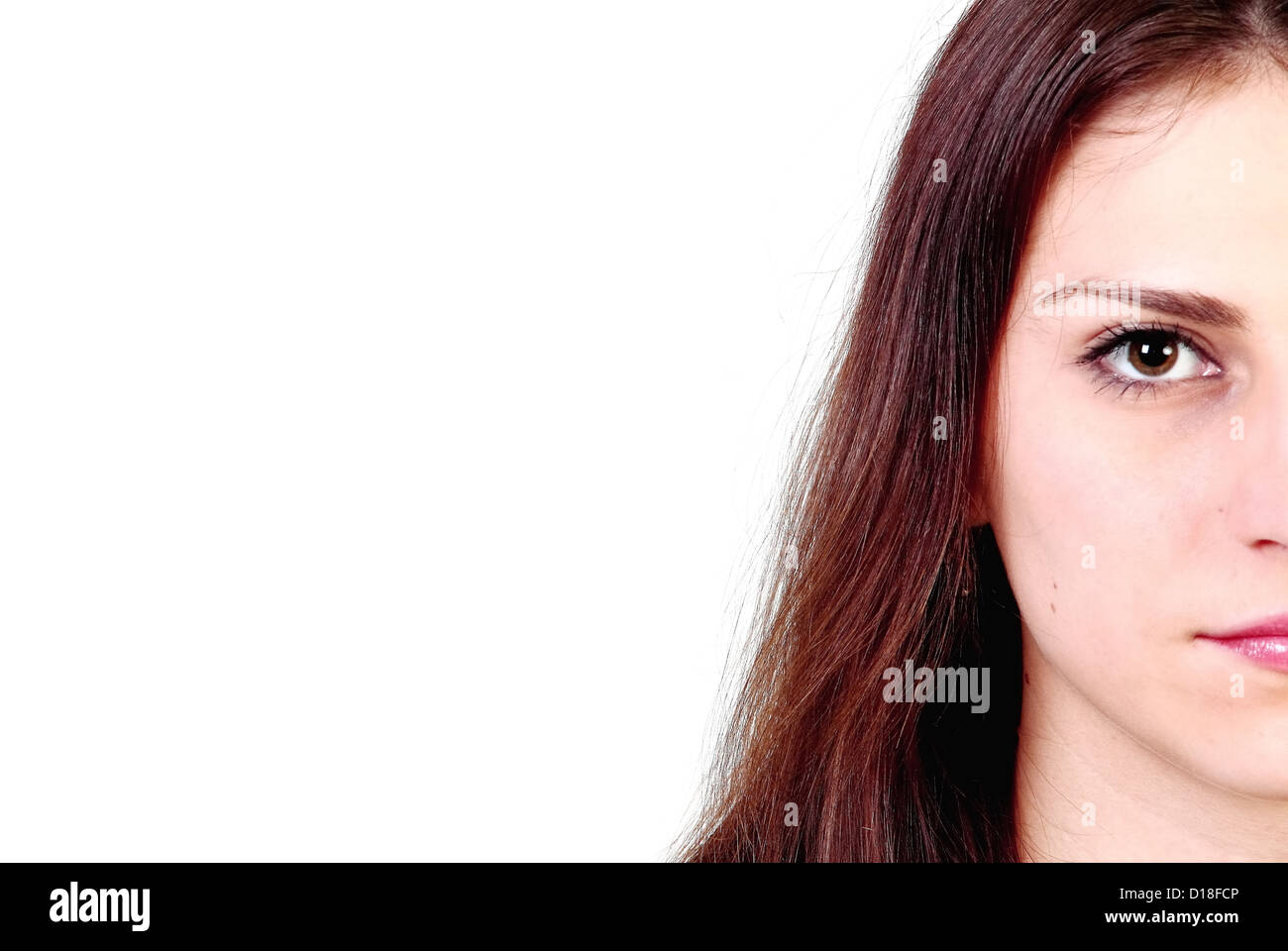 Womans gaze hi-res stock photography and images - Alamy