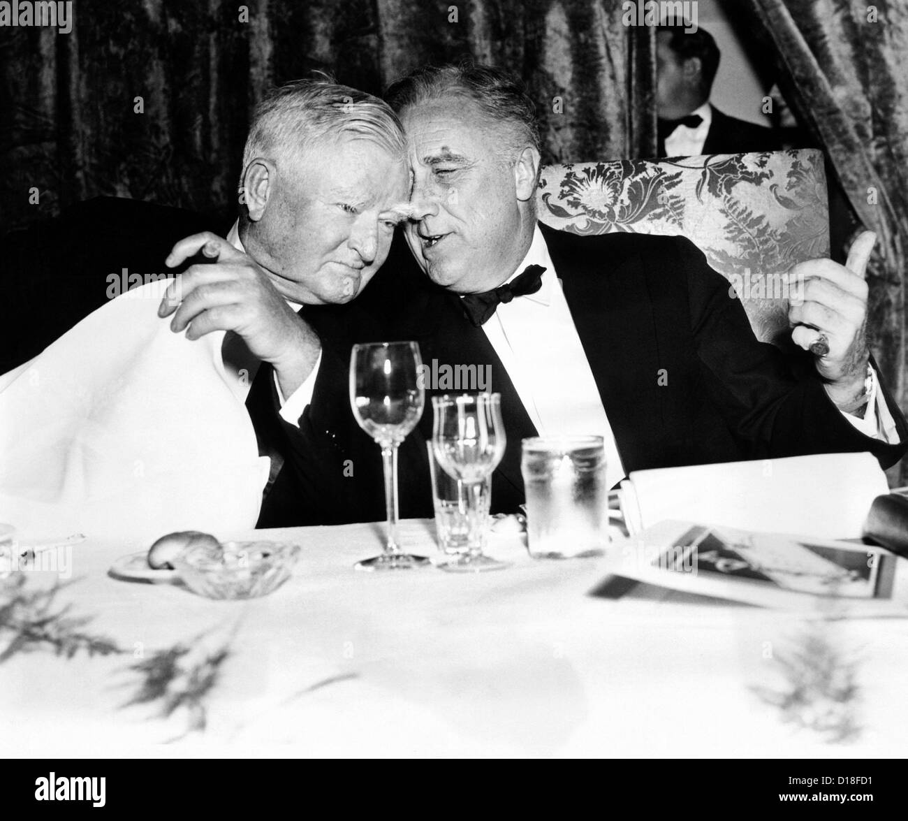 J. Edgar Hoover placing a bet at the two dollar window. It was opening ...