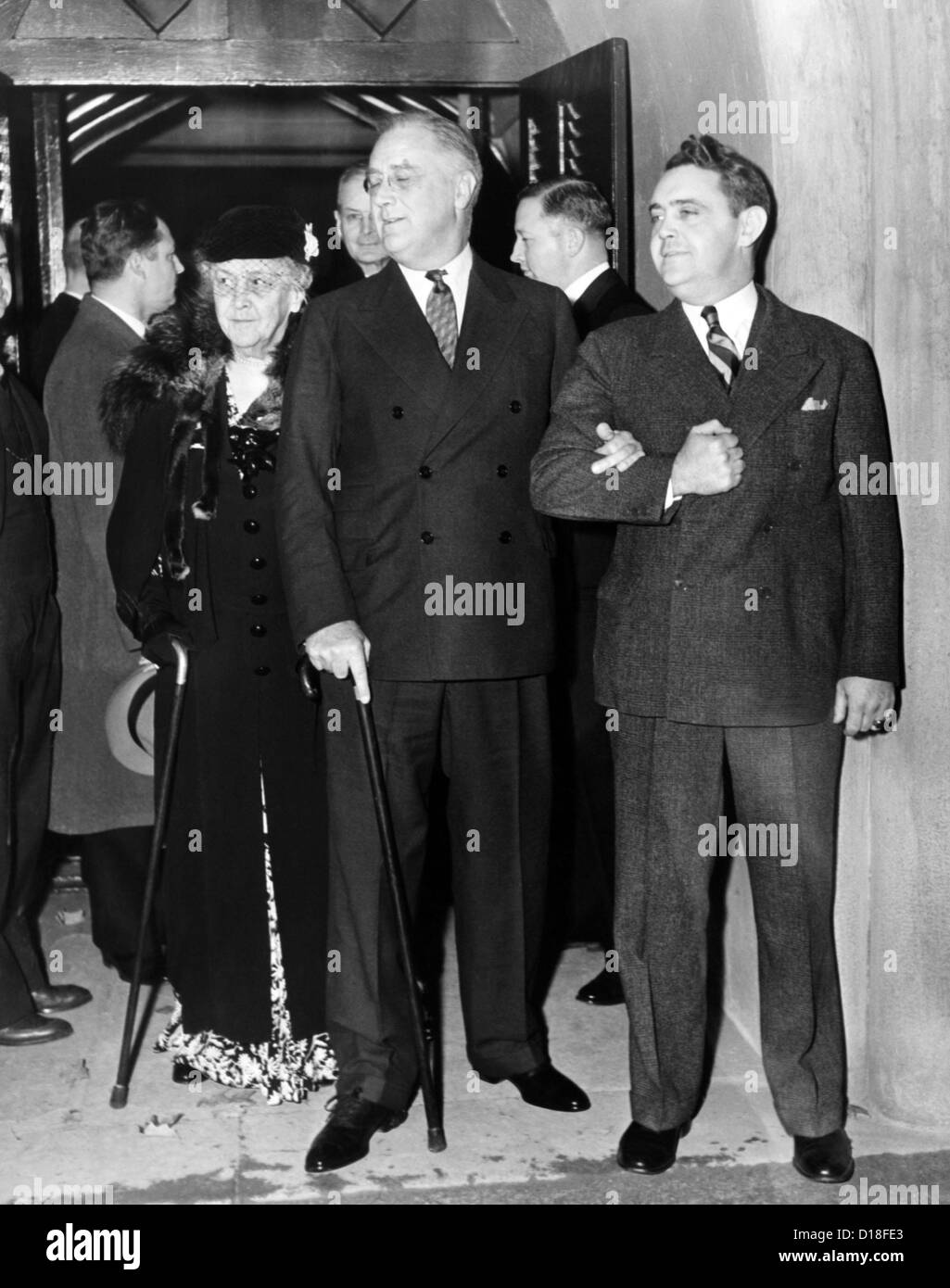 James and sara delano roosevelt Black and White Stock Photos & Images - Alamy