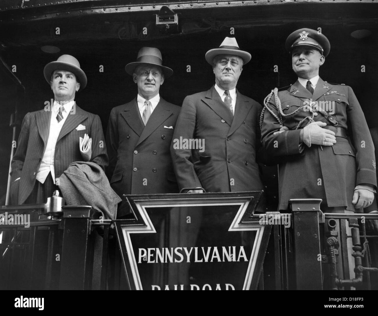 President Franklin Roosevelt observes Memorial Day. FDR posed for ...