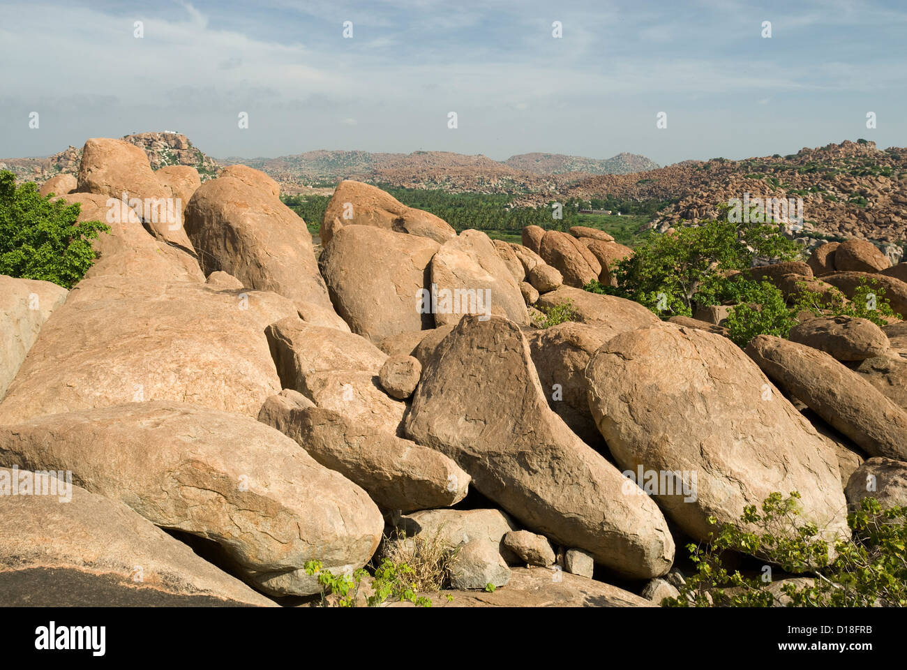 A stunning rock formation at Hampi, Karnataka,India Stock Photo - Alamy
