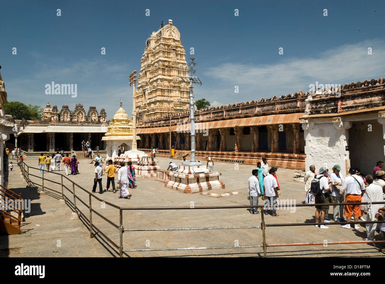 Hampi Virupaksha Temple High Resolution Stock Photography and Images ...