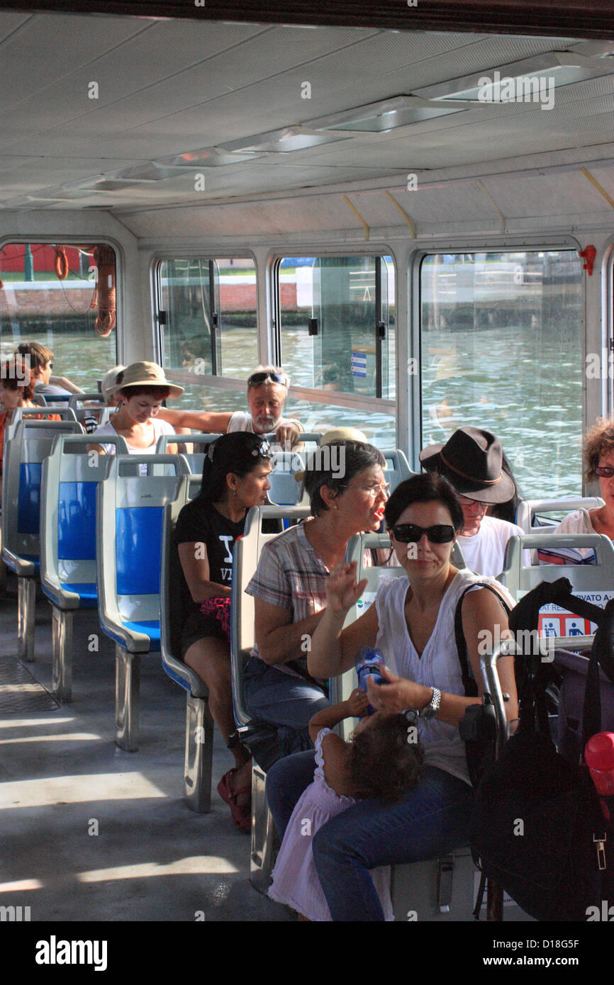 Venetian public waterbus hi-res stock photography and images - Alamy