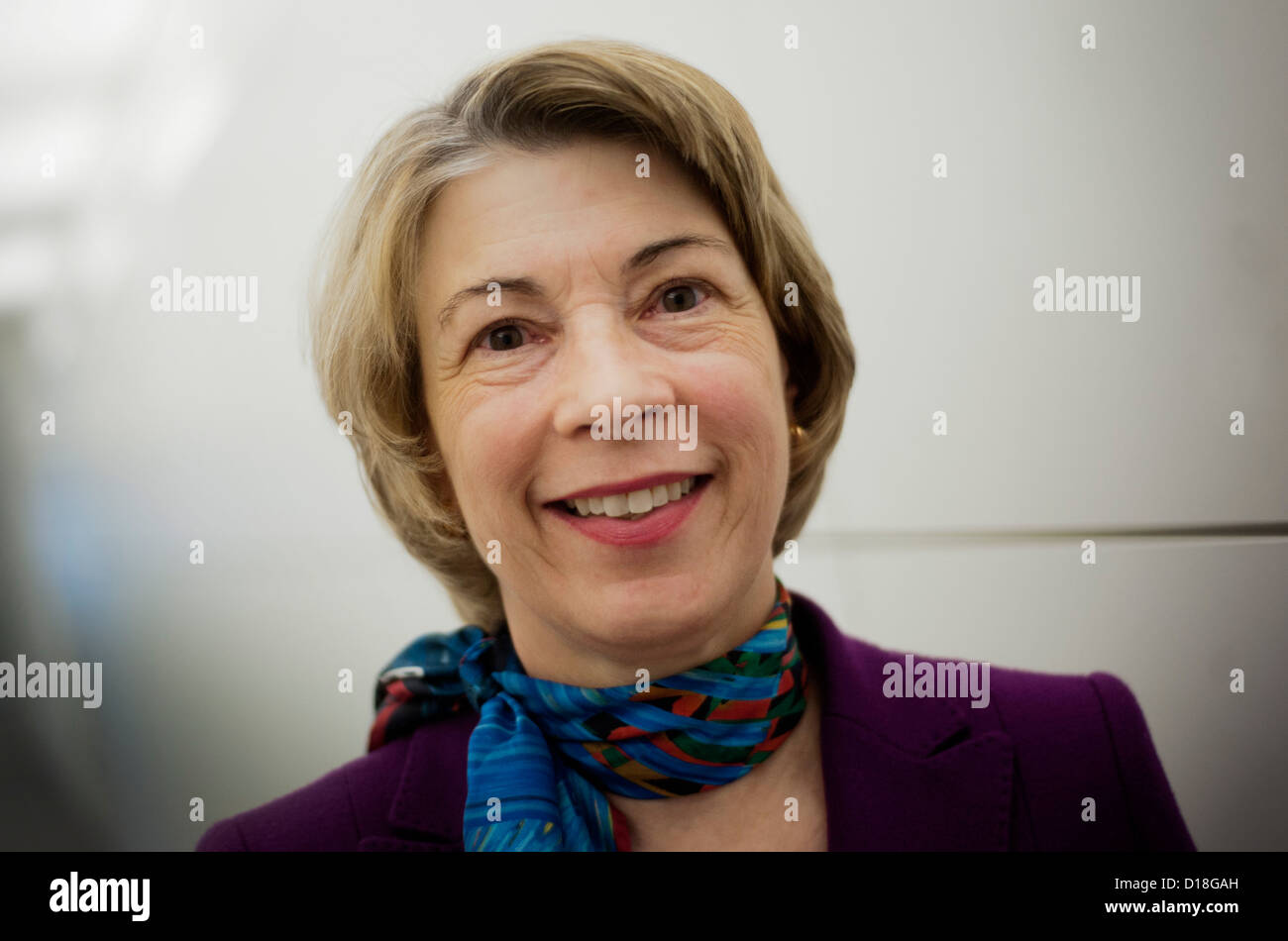 Member of the Siemens CEO, Barbara Kux, responsible for purchasing, is ...