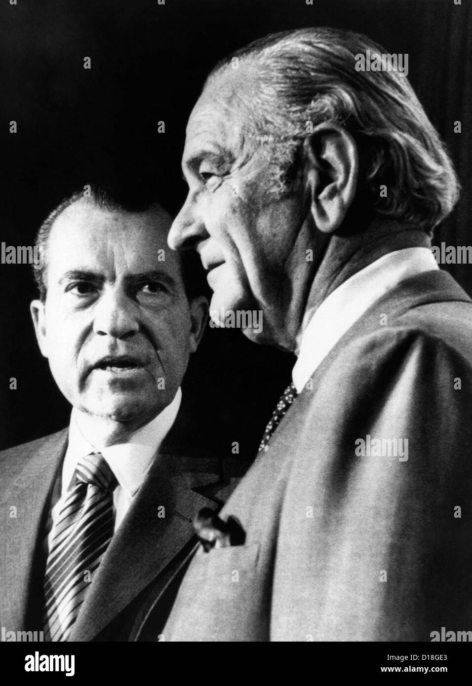 Richard nixon press in Black and White Stock Photos & Images - Alamy