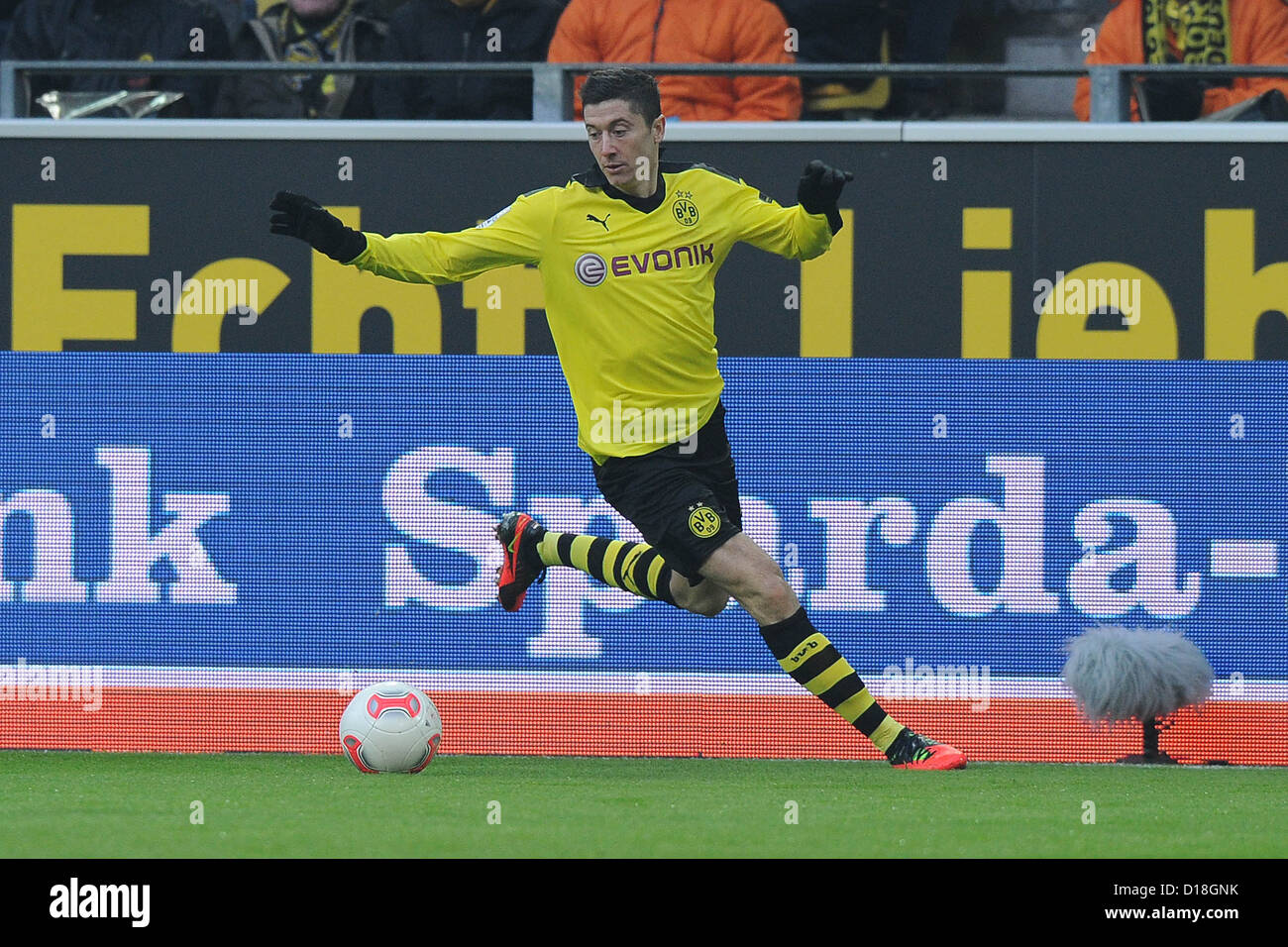 Dortmund'S Robert Lewandowski is pictured during a German Bundesliga ...