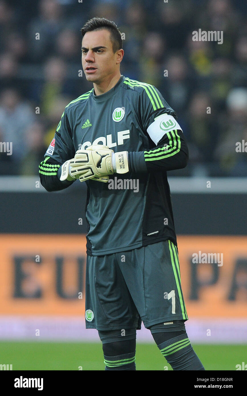 Wolfsburg's Diego Benaglio is pictured during a German Bundesliga match ...