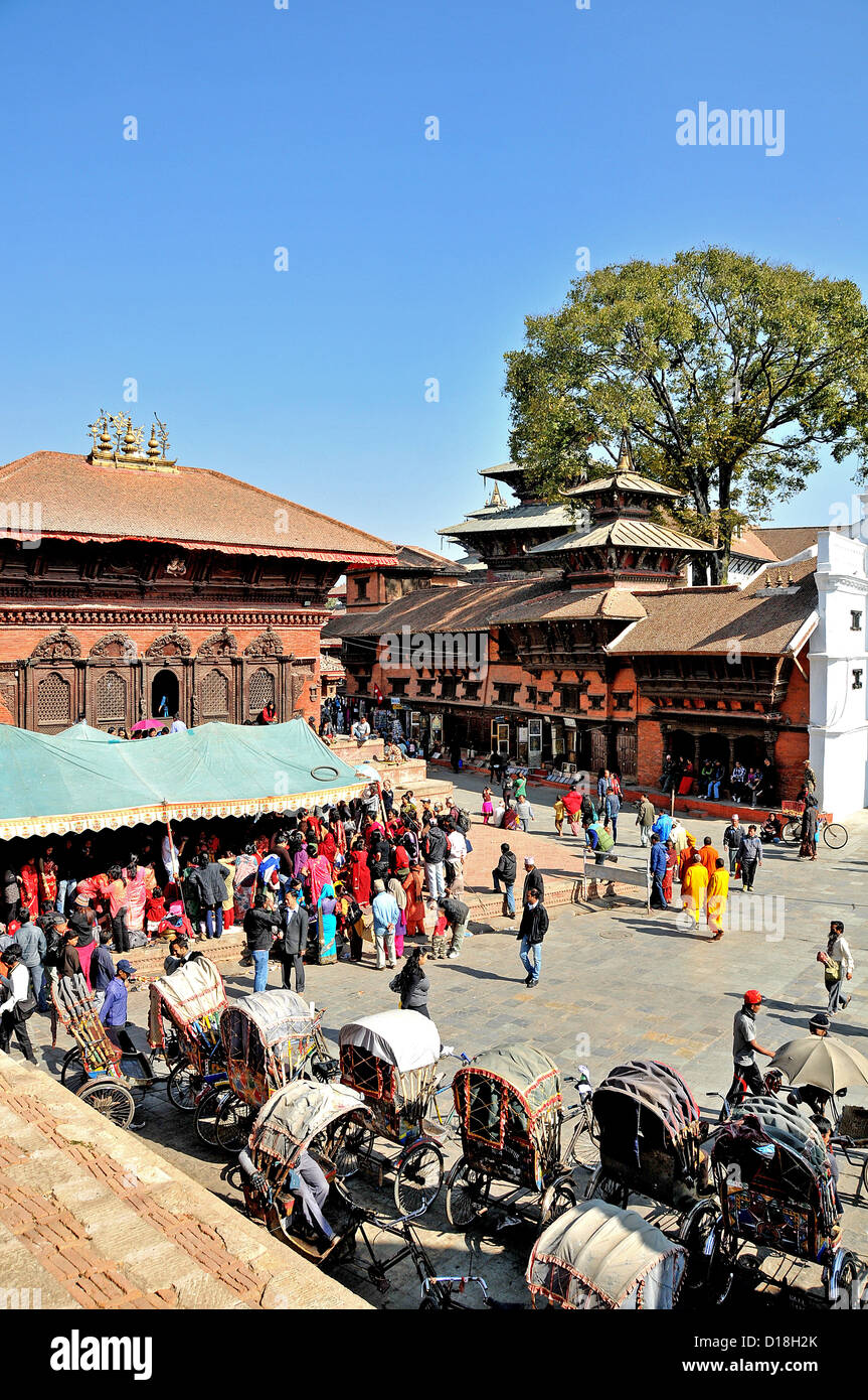 Shiva Parbati temple, Durbar square, Kathmandu, Nepal Stock Photo - Alamy