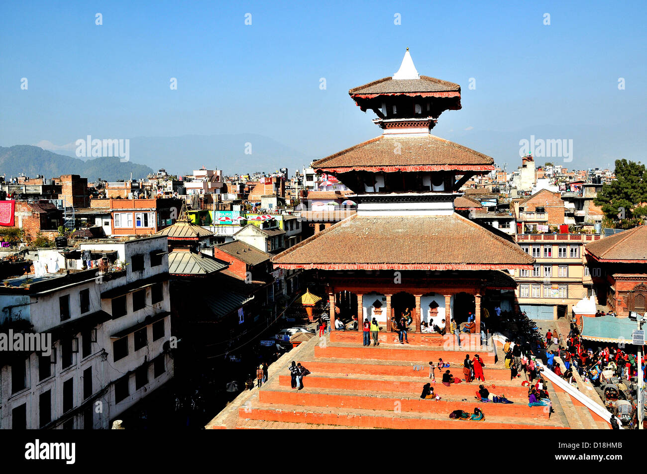 The Maju Deval temple Durbar square Kathmandu Nepal Stock Photo - Alamy