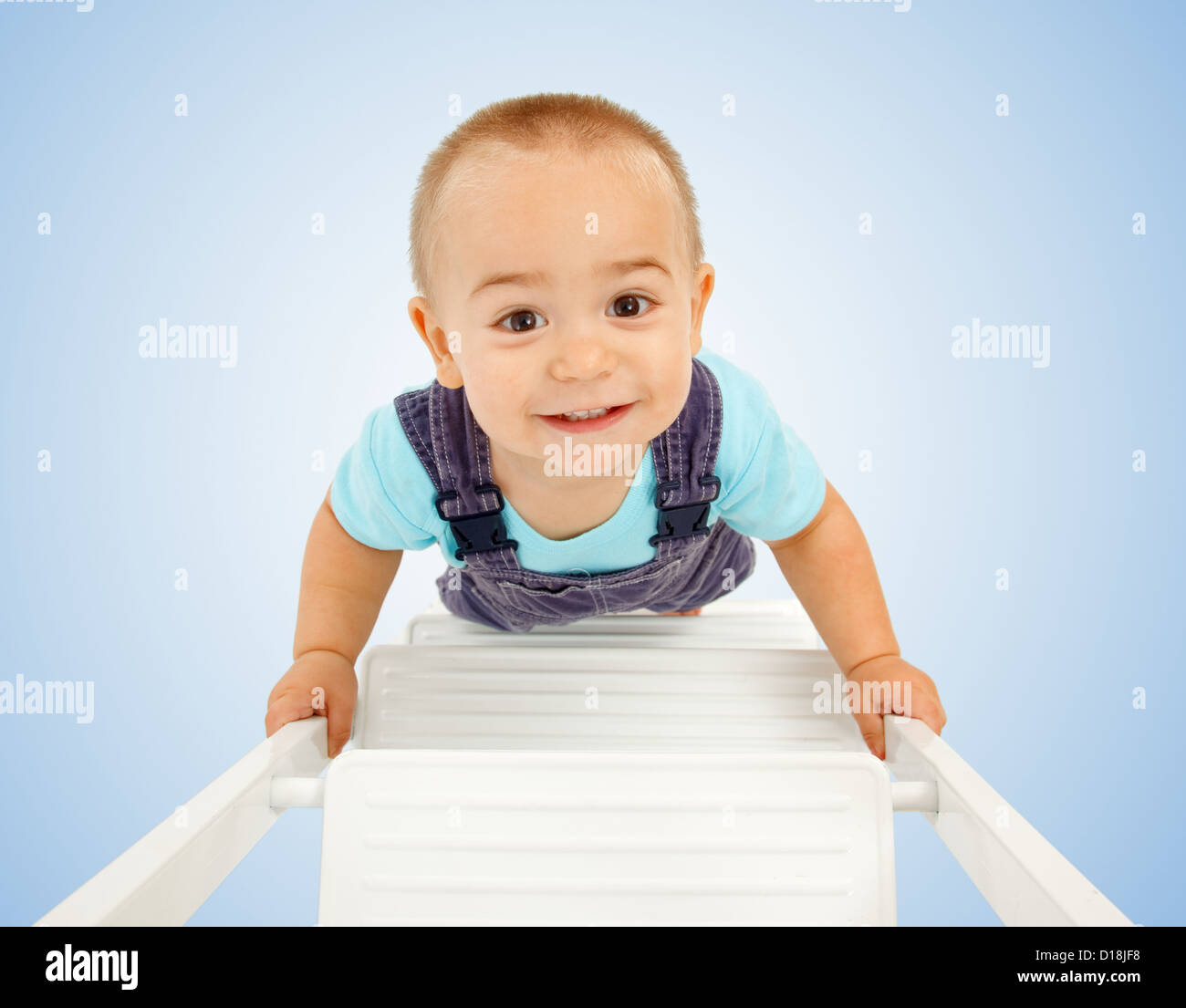 Climb ladder hi-res stock photography and images - Alamy