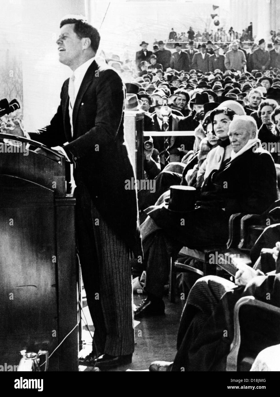 John kennedy inauguration hi-res stock photography and images - Alamy
