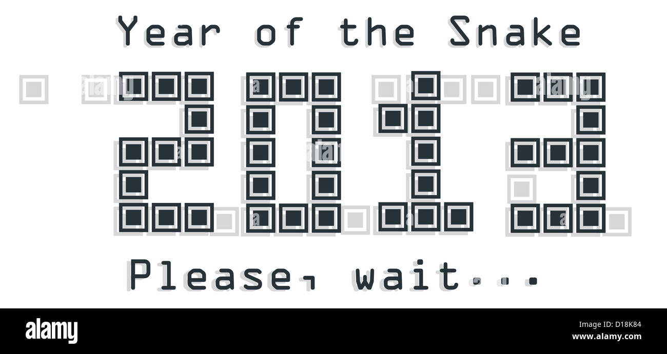 Snake year concept Stock Photo - Alamy