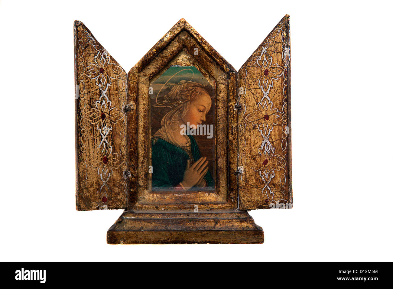 A catholic alter for Mary Stock Photo - Alamy