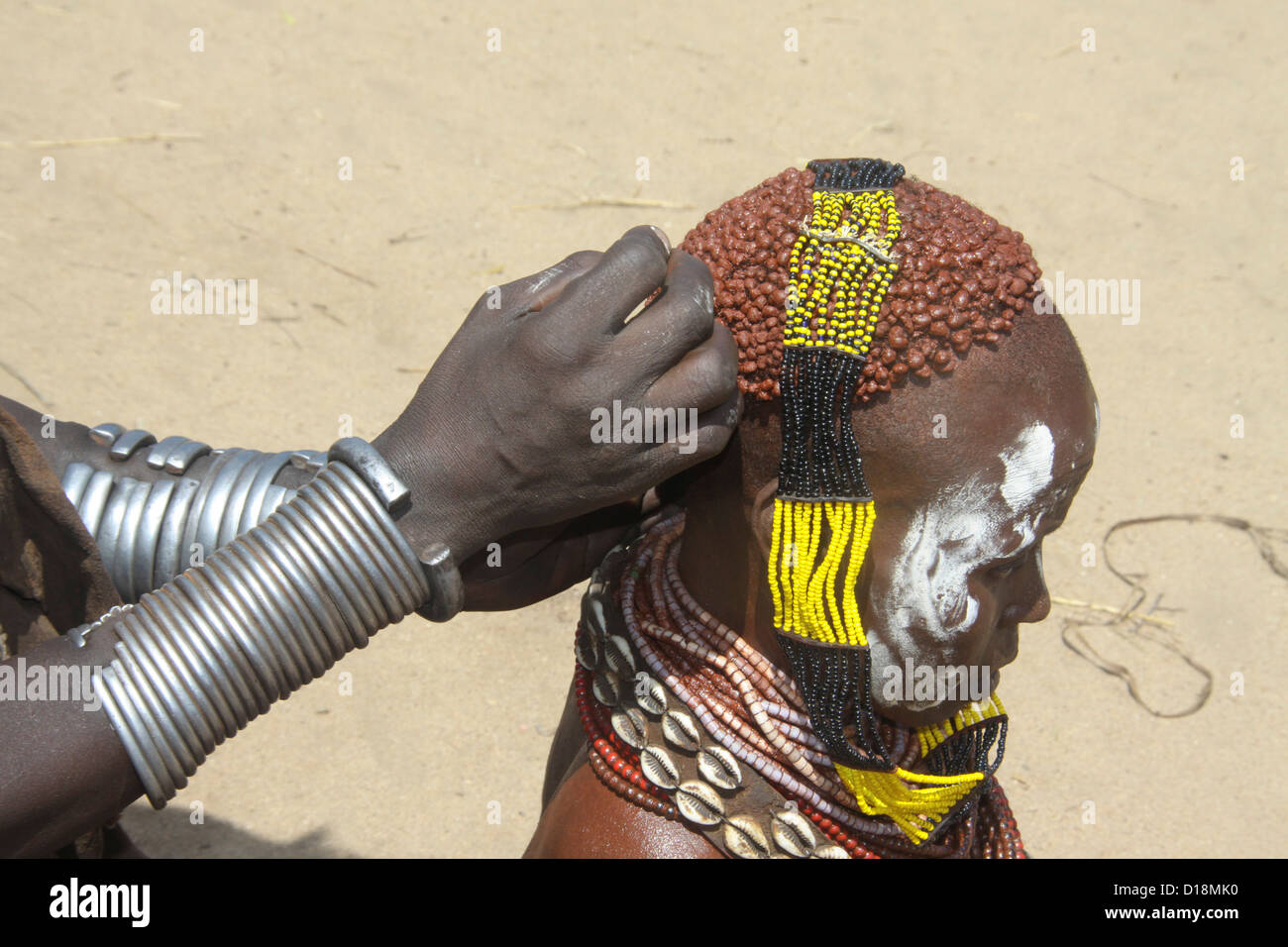 Ethiopia omo valley konso people hi-res stock photography and images ...