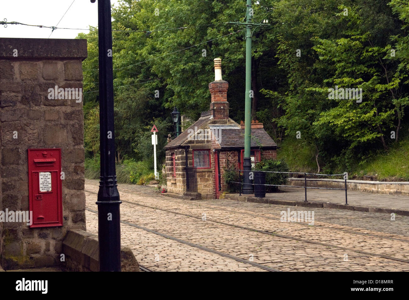 Tram museum tracks crich house abode hi-res stock photography and ...