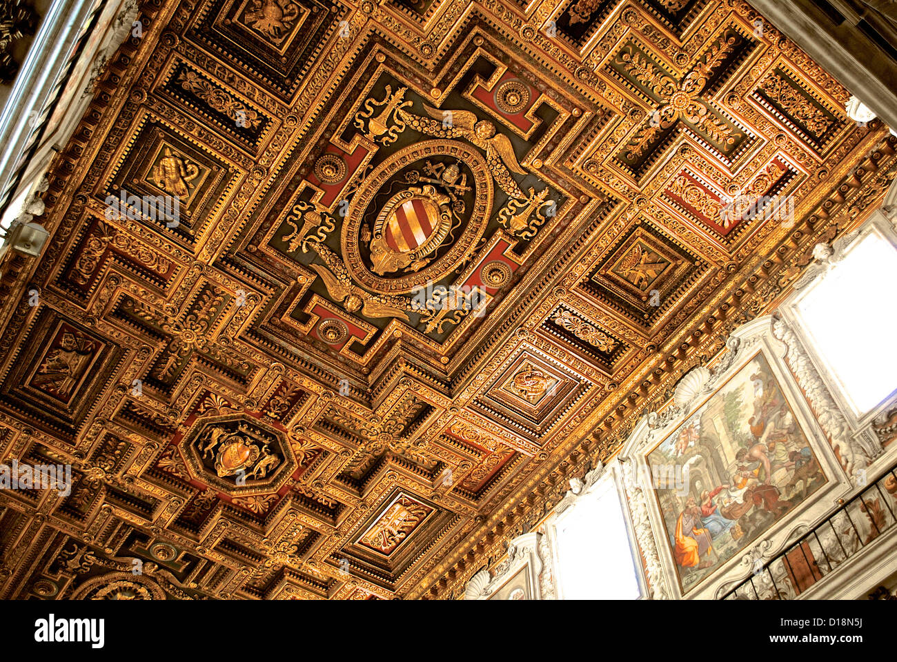 Ceiling with decorations hi-res stock photography and images - Alamy