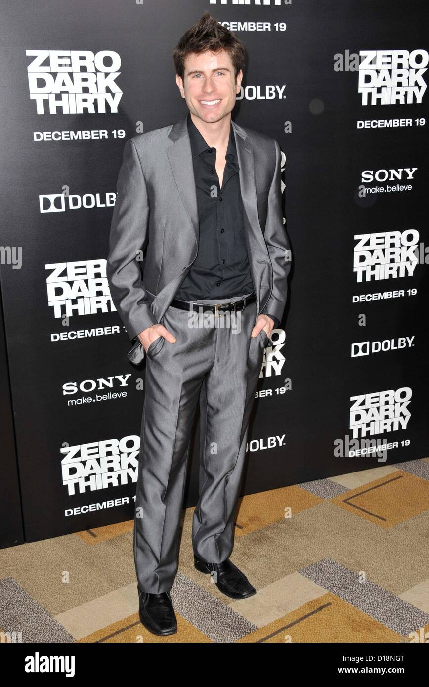 Dec. 10, 2012 - Los Angeles, California, U.S. - Jordan Wall attending ...