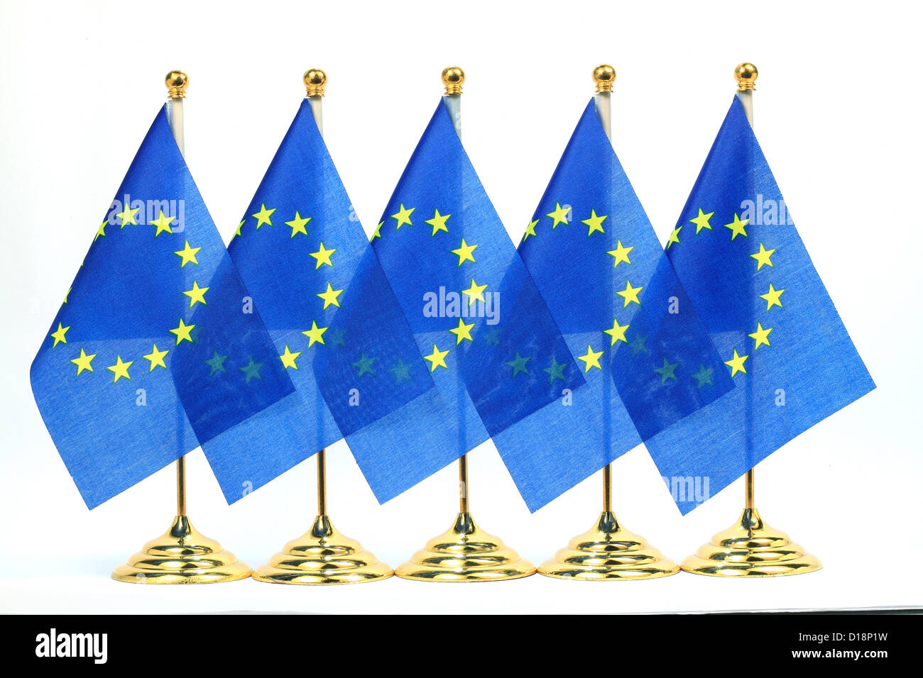 Flags of EU Stock Photo - Alamy