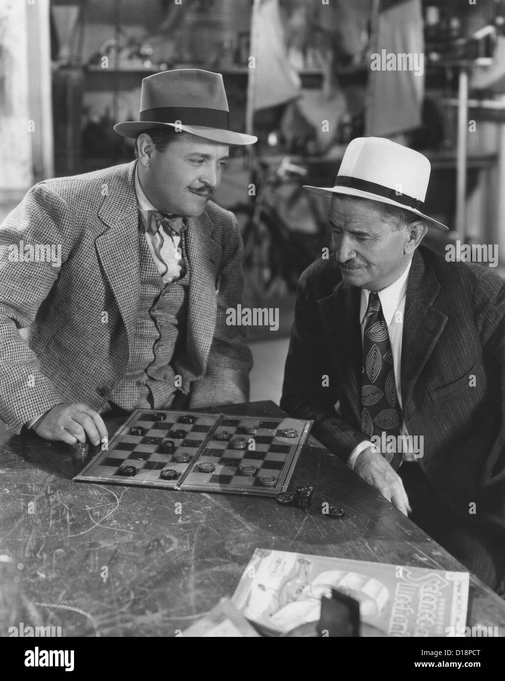 Checkerboard and checkers Black and White Stock Photos & Images - Alamy