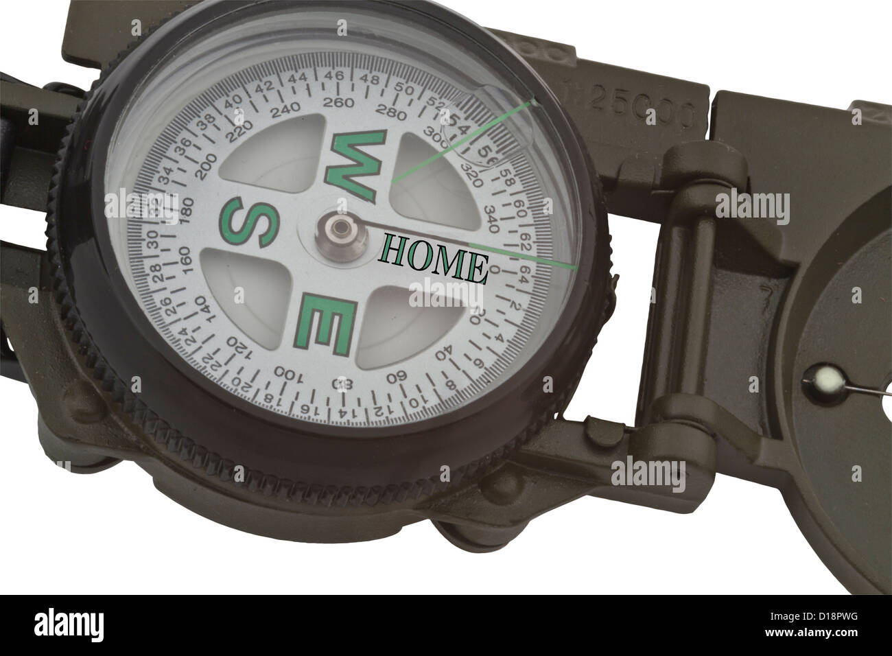 Military style compass hi-res stock photography and images - Alamy