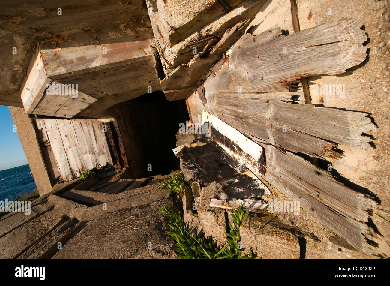 German bunker channel island hi-res stock photography and images - Alamy