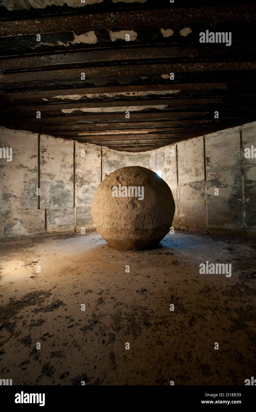 Inside a German Bunker on Alderney, Channel Islands Stock Photo - Alamy