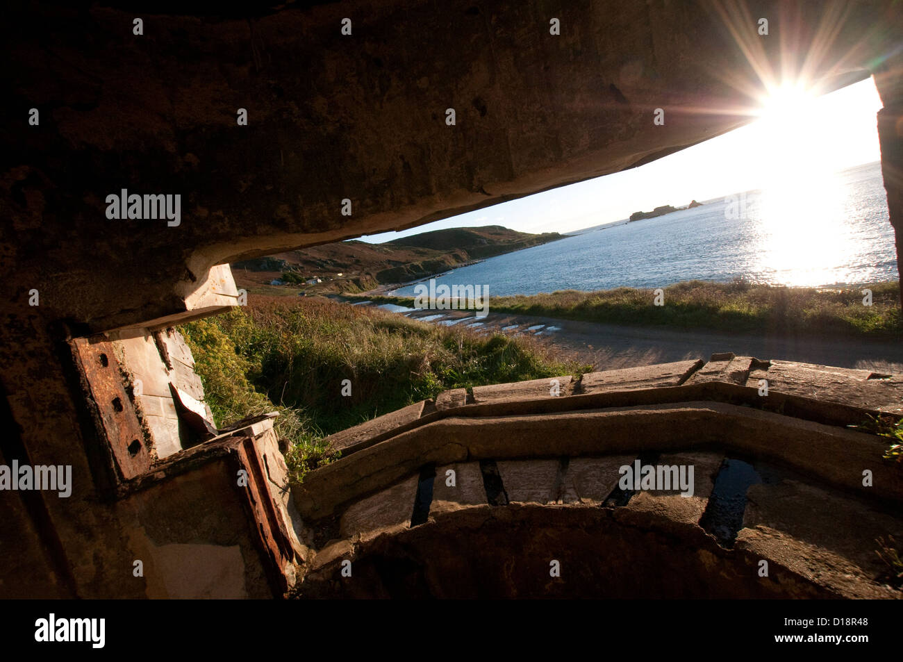 Alderney channel islands bunker hi-res stock photography and images - Alamy