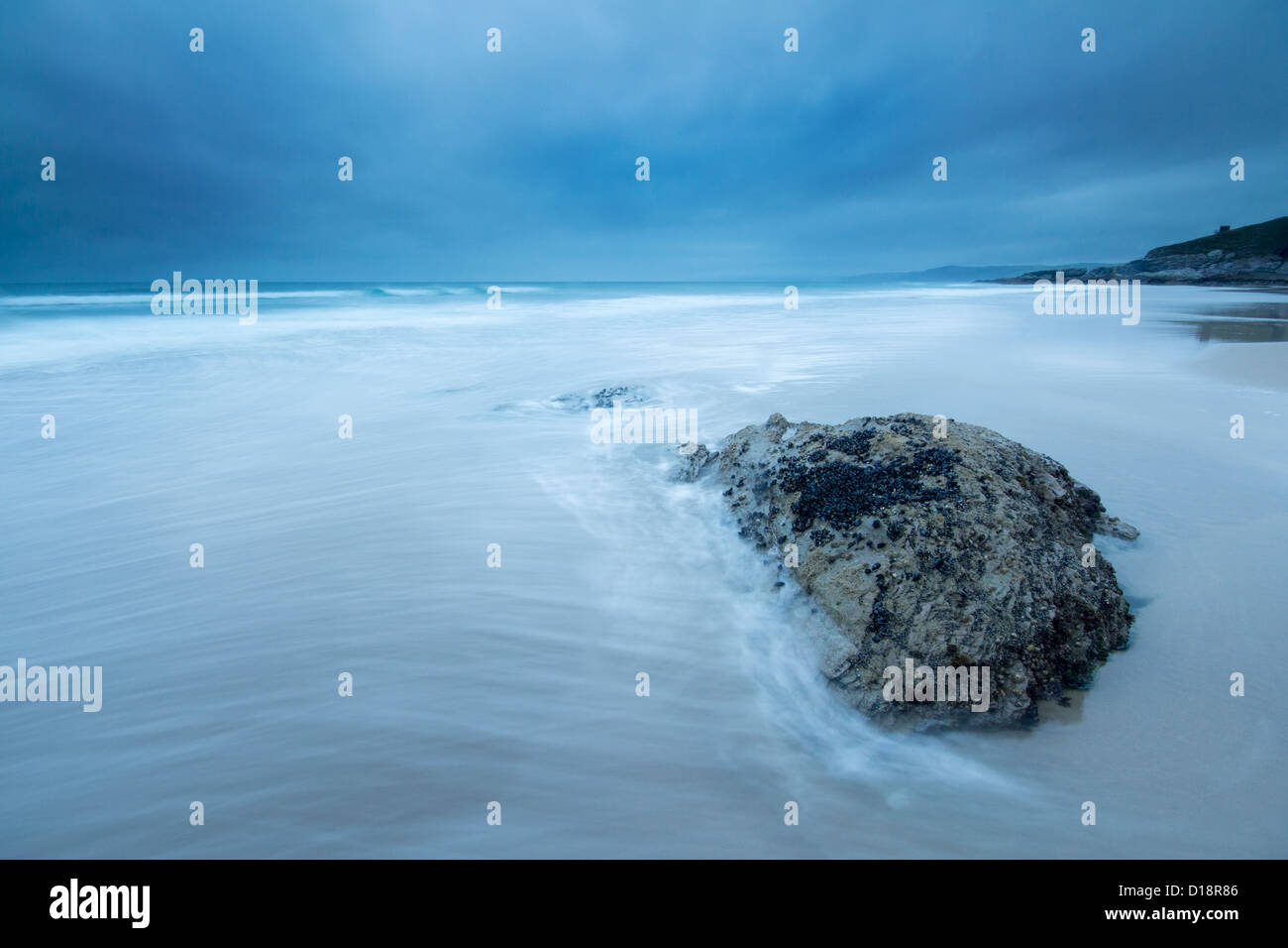 Cloud over Whitsand Bay Cornwall UK Stock Photo - Alamy