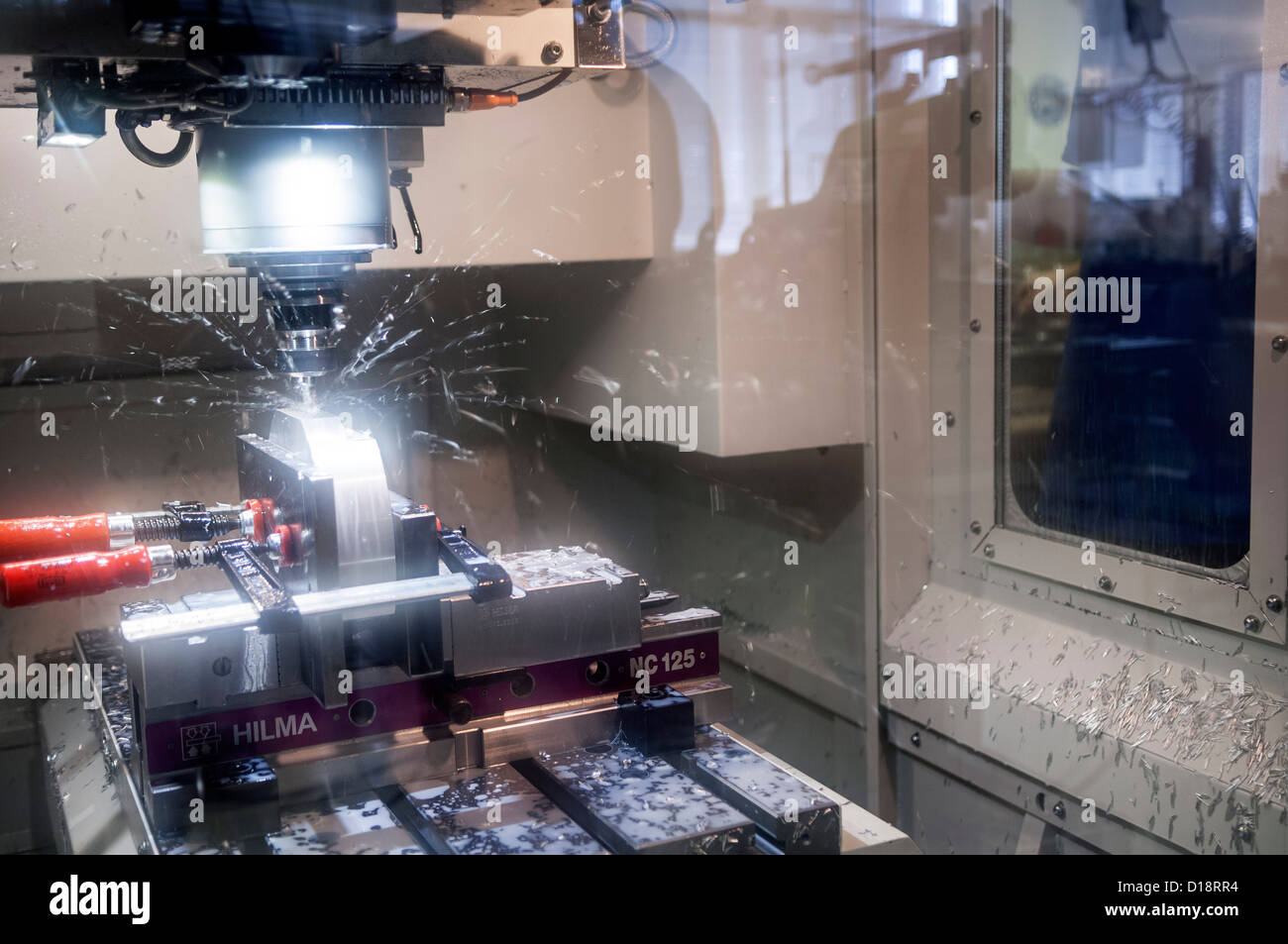 Skilled worker repairing metal lathe hi-res stock photography and ...