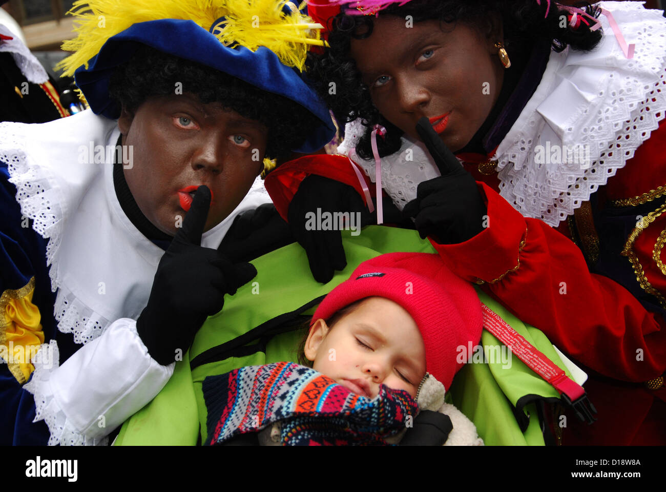 Dutch zwarte piet traditional costume hi-res stock photography and ...
