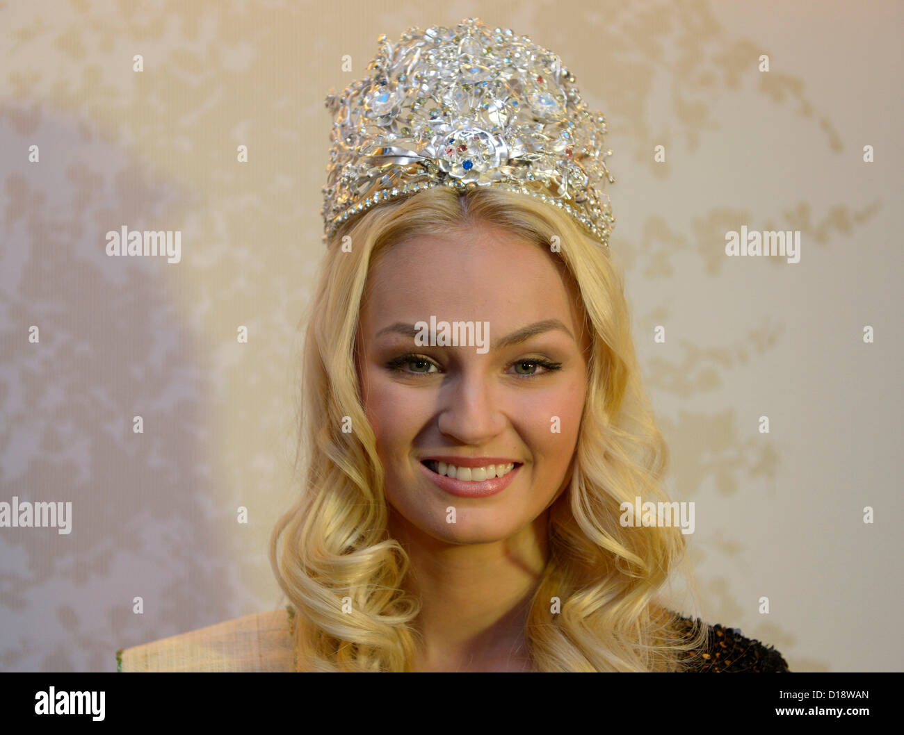 Miss Earth 2012 Tereza Fajksova poses in Prague, Czech Republic, on ...