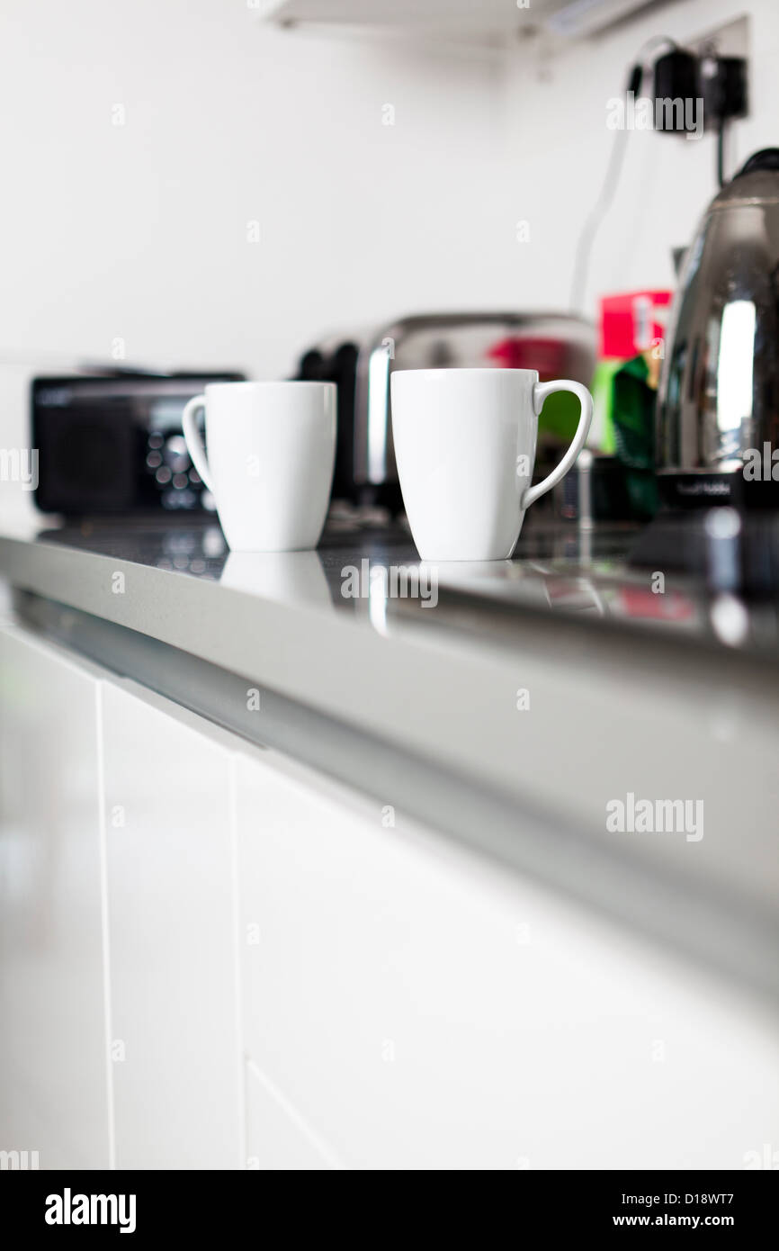 Kitchen kettle cups hi-res stock photography and images - Alamy