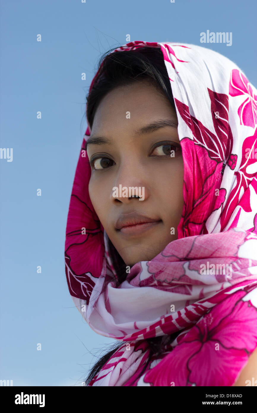 Shrouded woman hi-res stock photography and images - Alamy