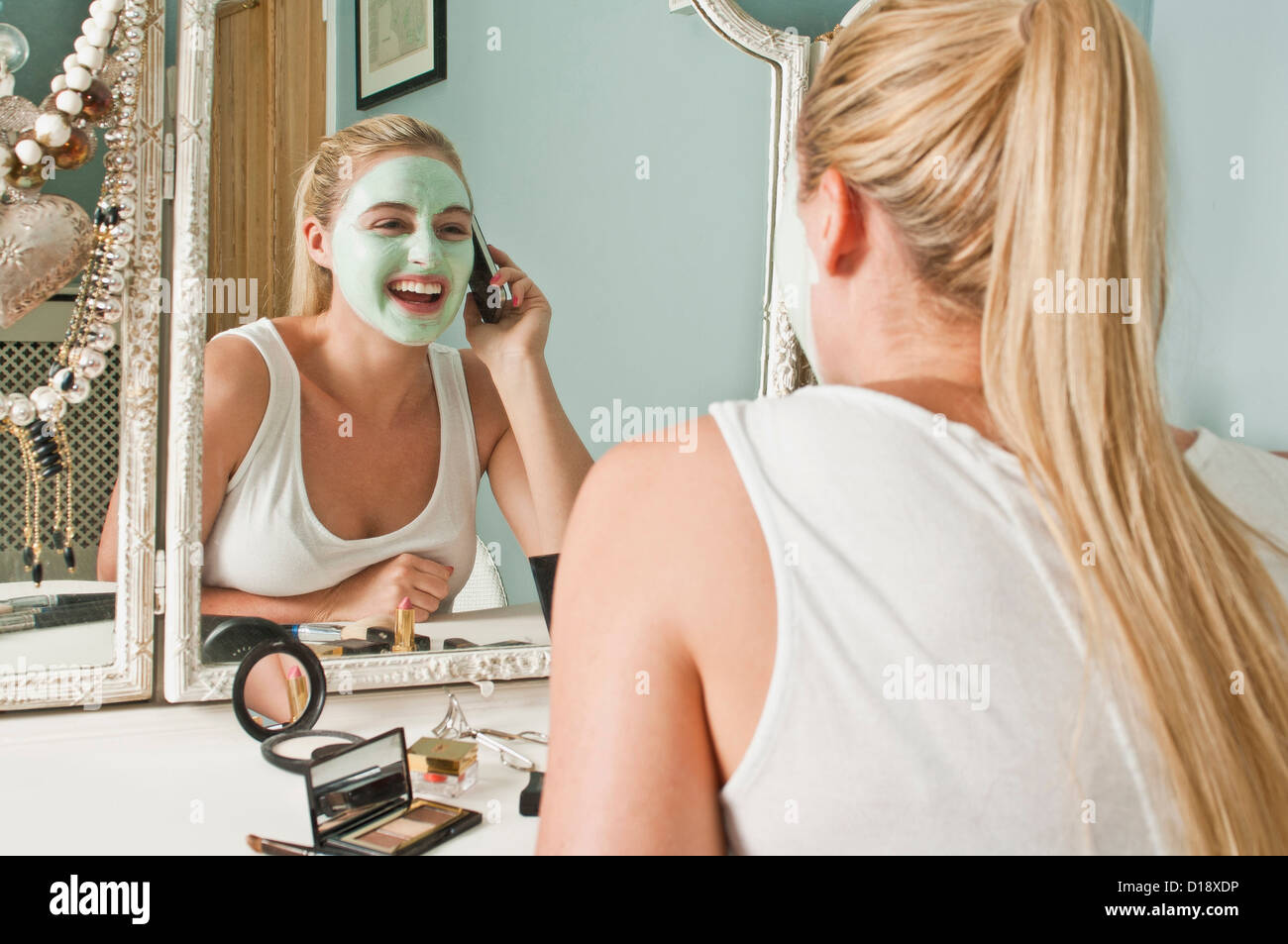 Telecommunication mask hi-res stock photography and images - Alamy