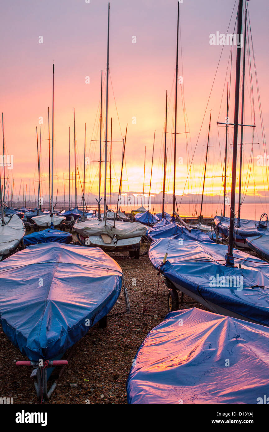 Whitstable Sunset (Kent Stock Photo - Alamy