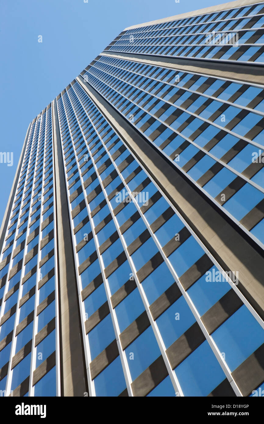 Low angle view of office building Stock Photo - Alamy