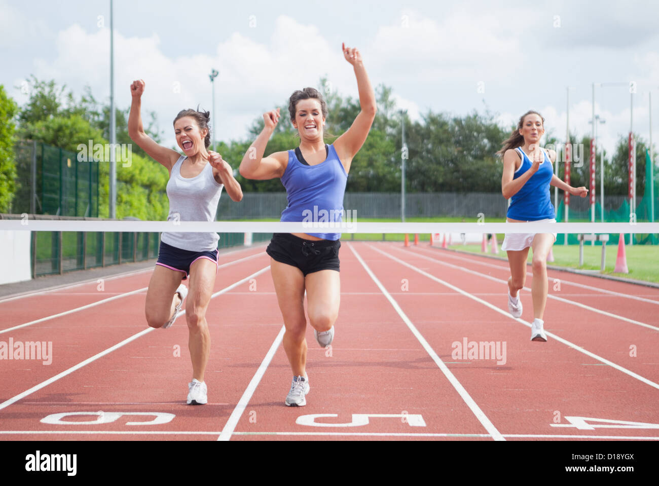 Race cross finish line hi-res stock photography and images - Alamy