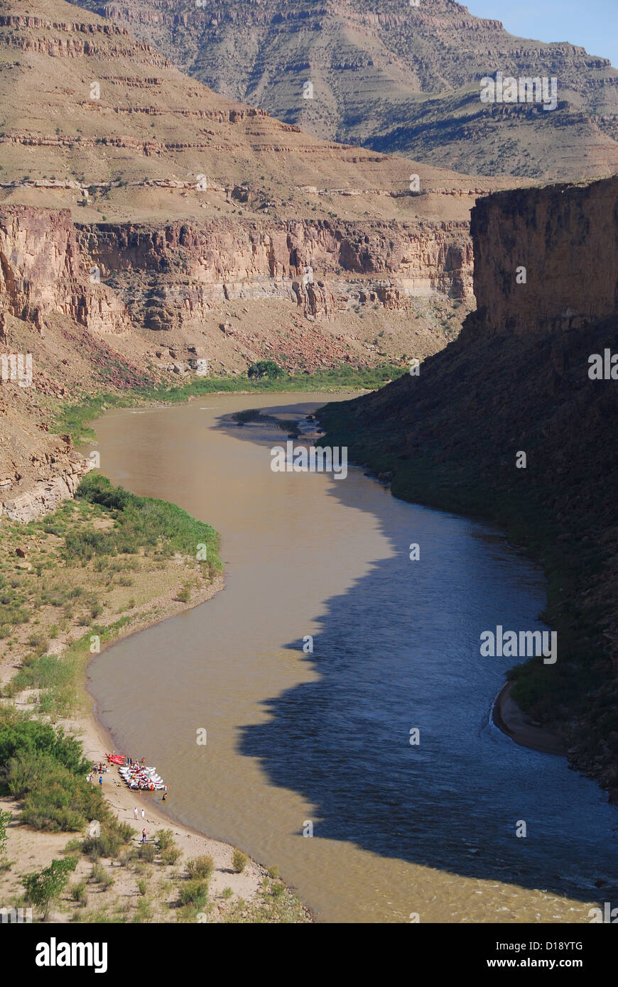 Utah green river raft hi-res stock photography and images - Alamy