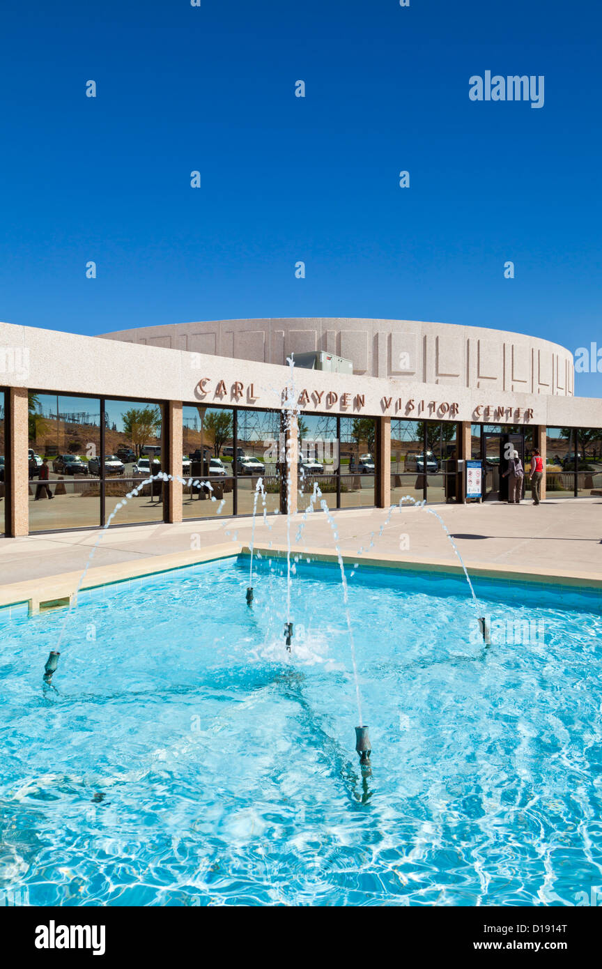 Carl Hayden Visitor Centre at Glen Canyon Dam, near Page, Arizona ...