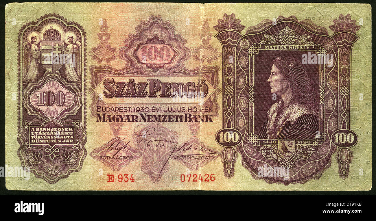 Banknote Hungary High Resolution Stock Photography and Images - Alamy