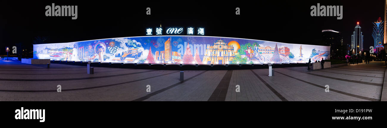 The One Macau Stock Photo - Alamy