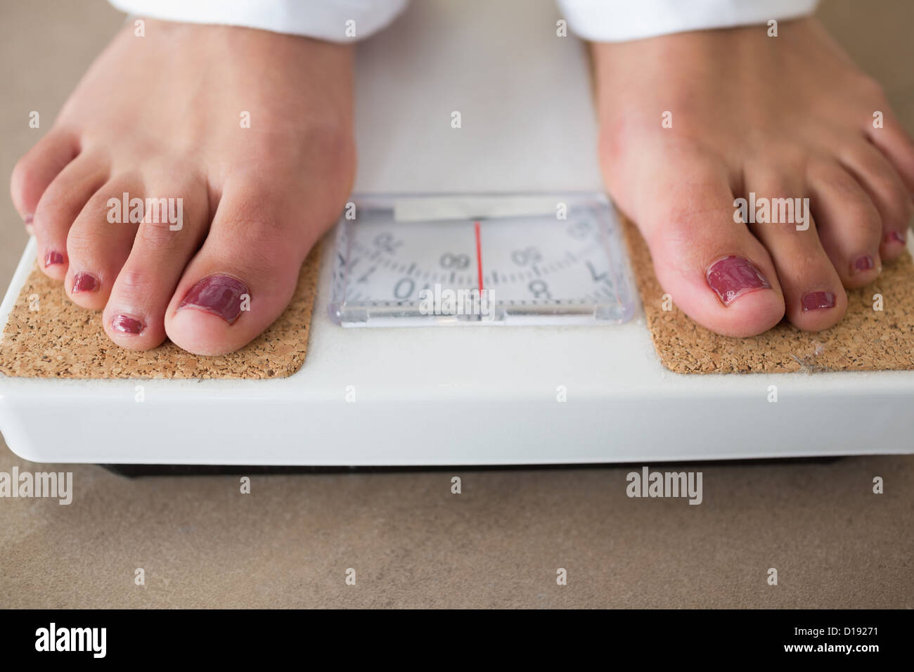 Weighing scale feet hi-res stock photography and images - Alamy