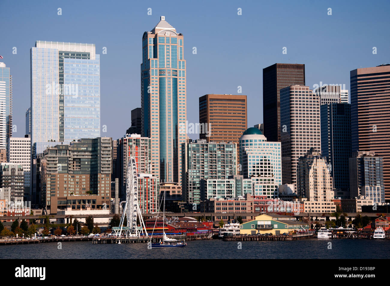 City Scape of Seattle in Washington State USA Stock Photo - Alamy