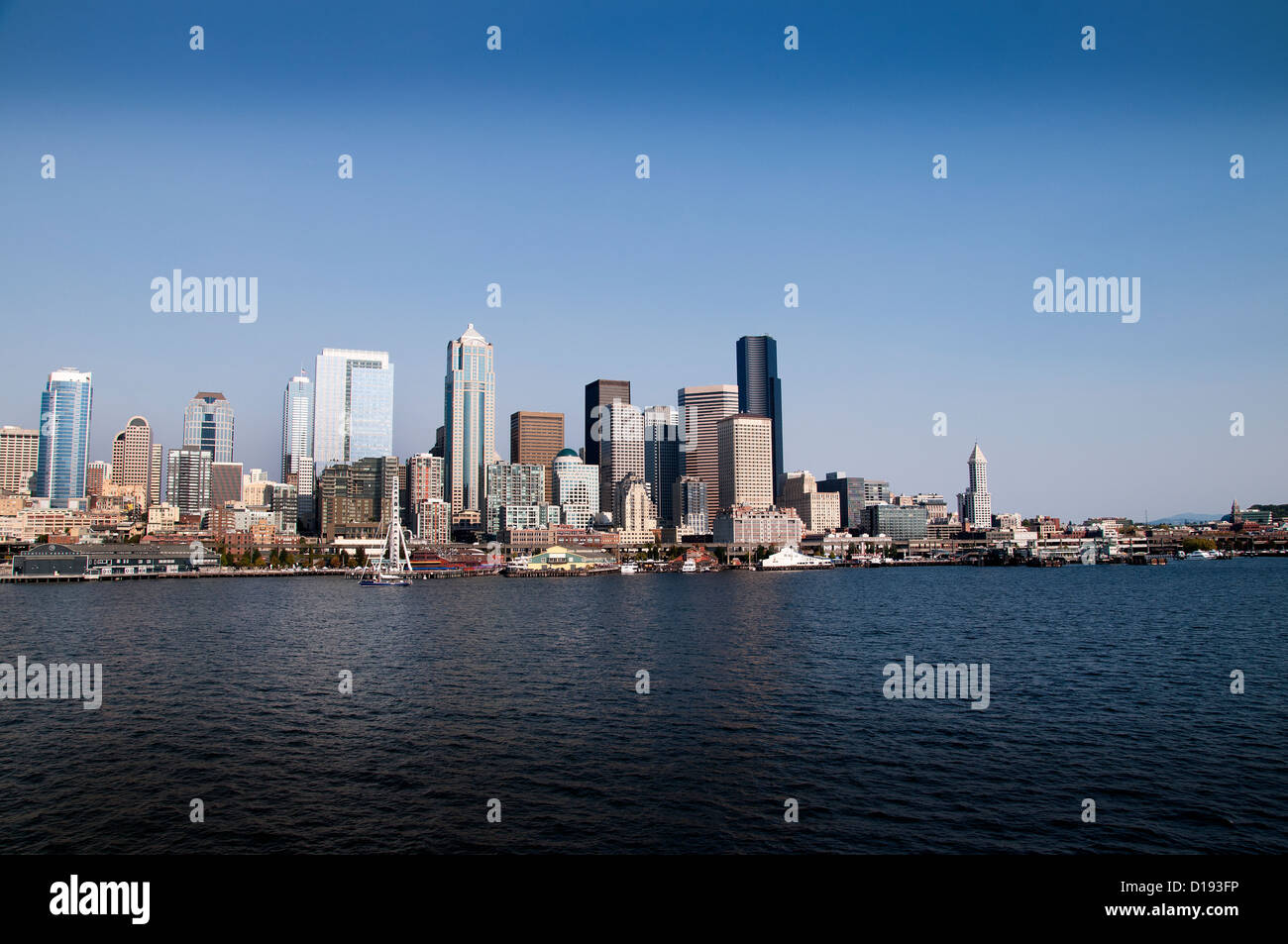 City Scape of Seattle in Washington State USA Stock Photo - Alamy