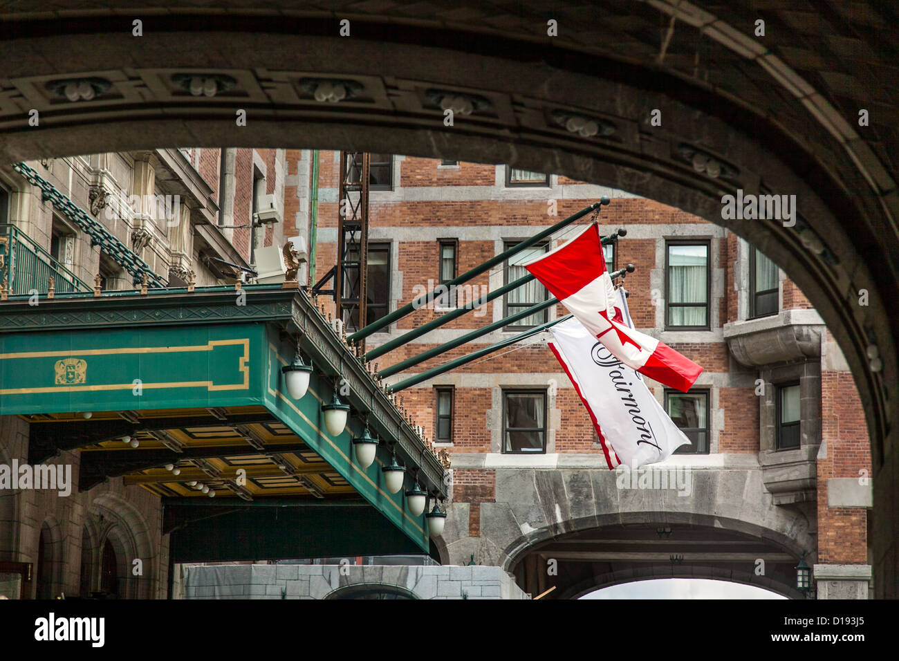 Fairmont hotel chateau frontenac hi-res stock photography and images ...