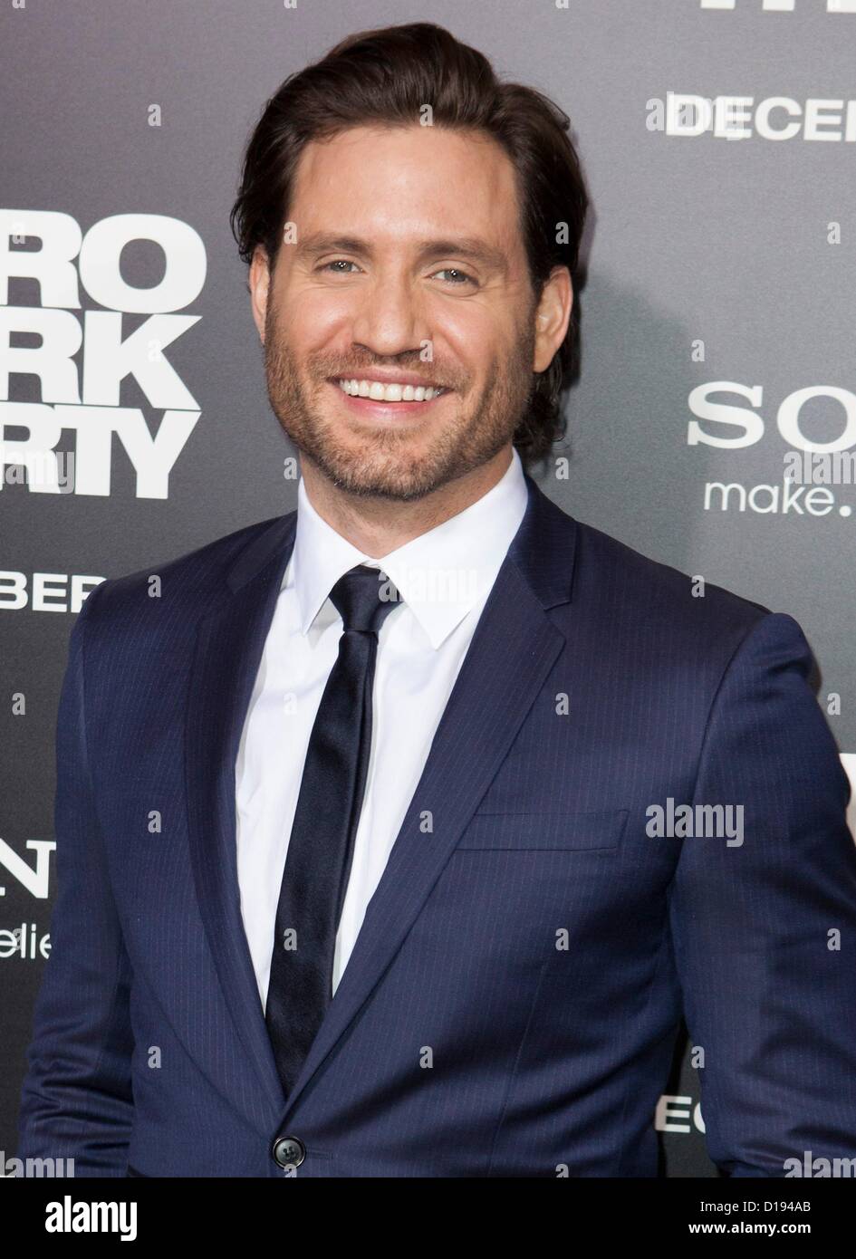 Los Angeles, USA. 10th December 2012. Edgar Ramirez at arrivals for ...