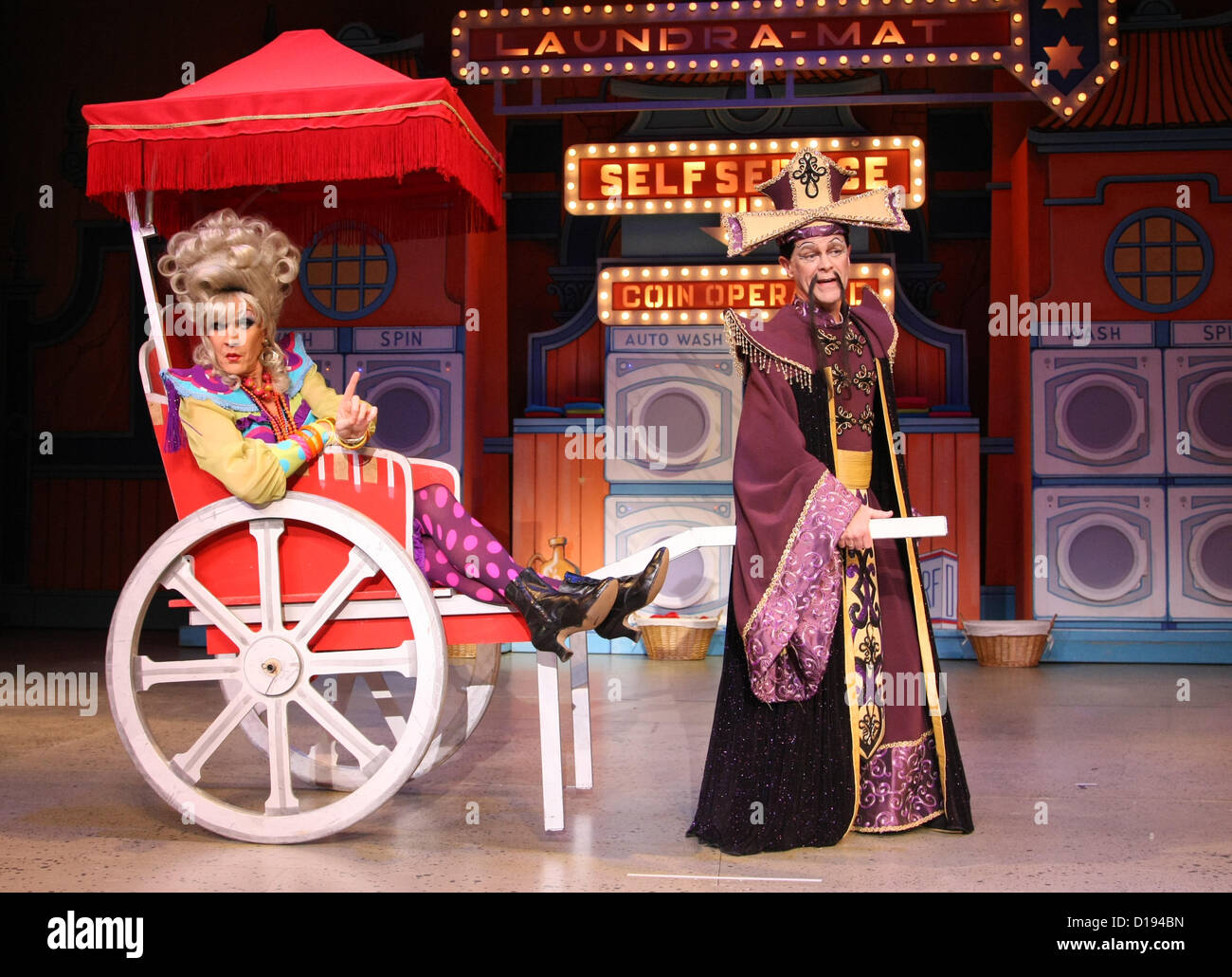 LILY SAVAGE AKA PAUL O'GRADY & NIGEL GARTON ALADDIN A WISH COME TRUE ...