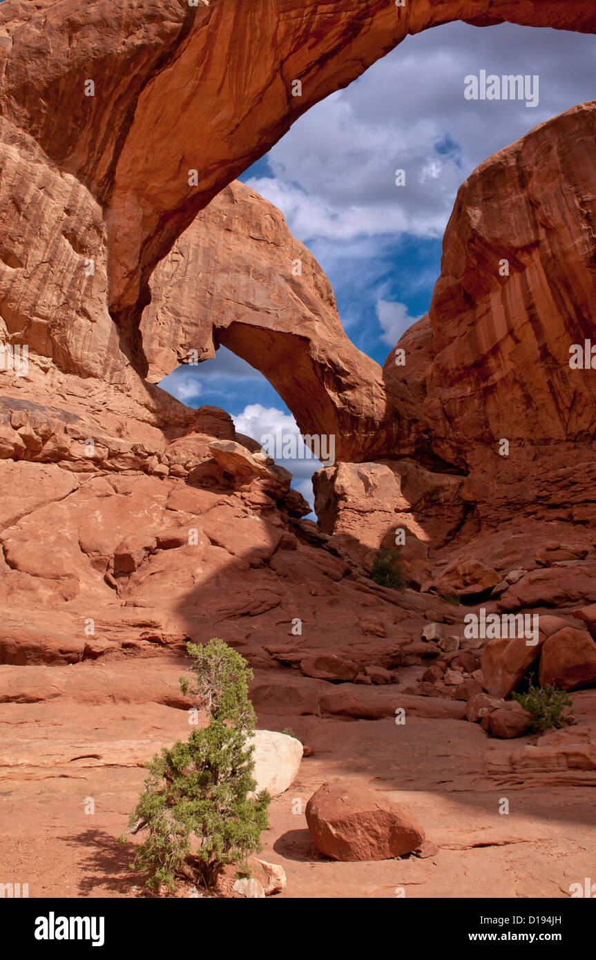 The Double Arch Stock Photo - Alamy